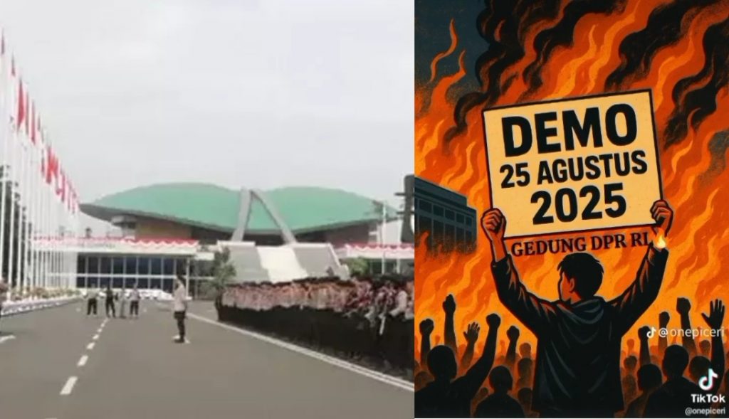 Viral! Demo DPR 25 Agustus 2025 Jadi Sorotan, Partai Buruh dan BEM SI ...